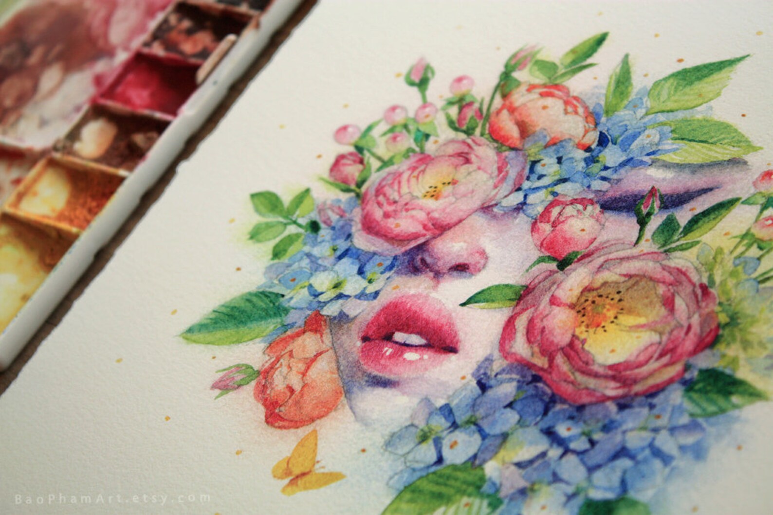 Spring Clusters - Limited Edition Print - Etsy