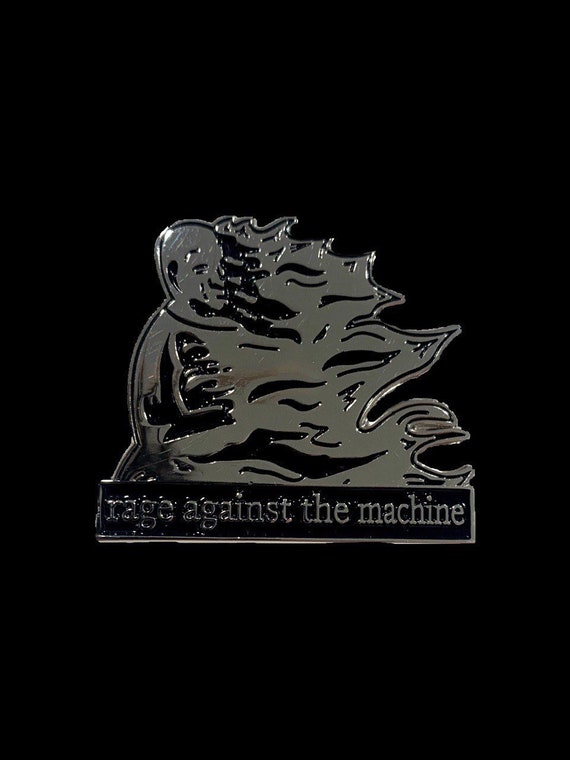 RATM Burning Monk - Etsy