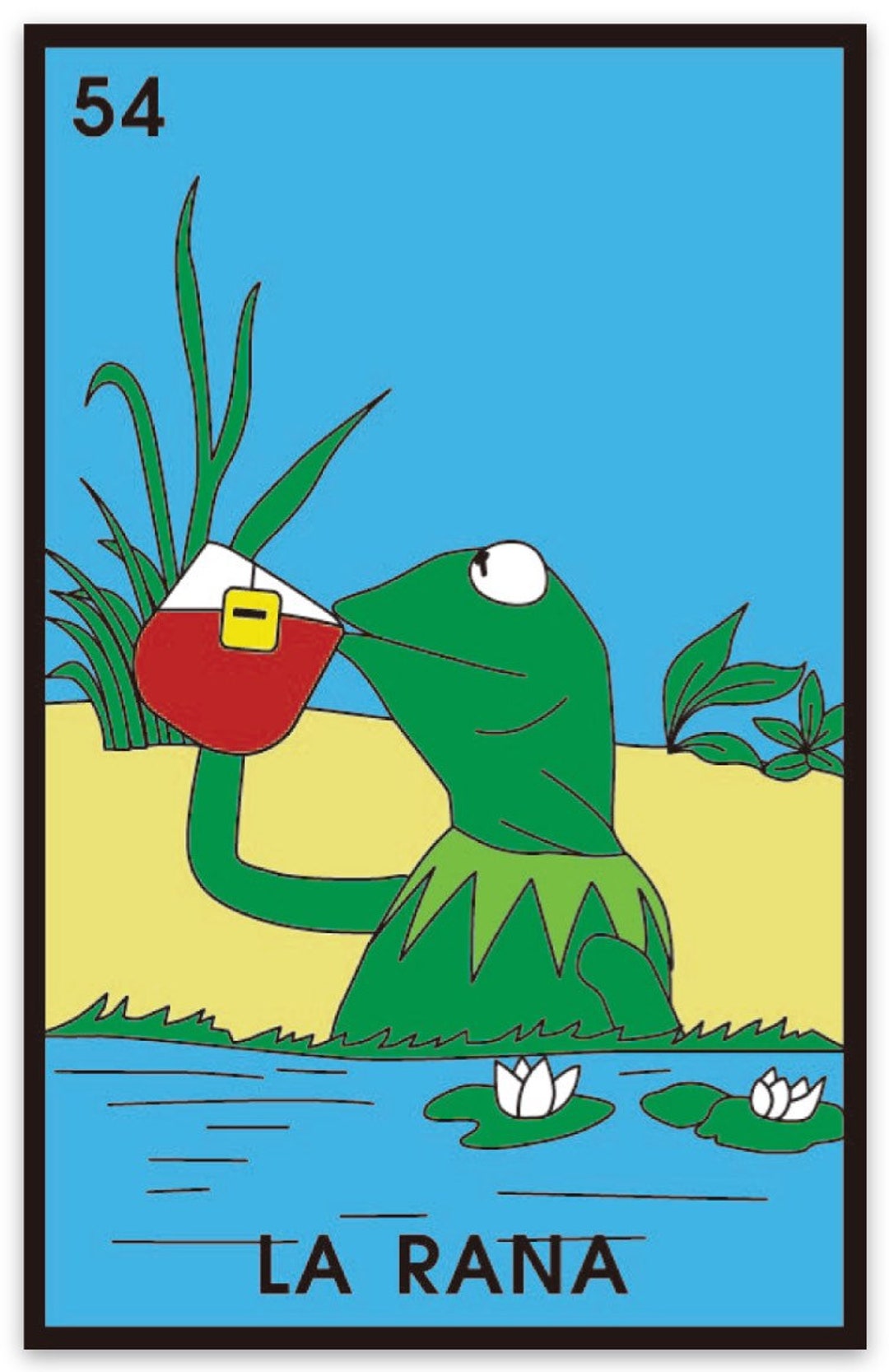 La Rana Sticker - Etsy