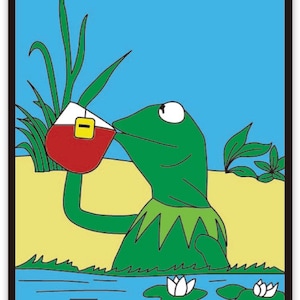 La Rana Sticker - Etsy