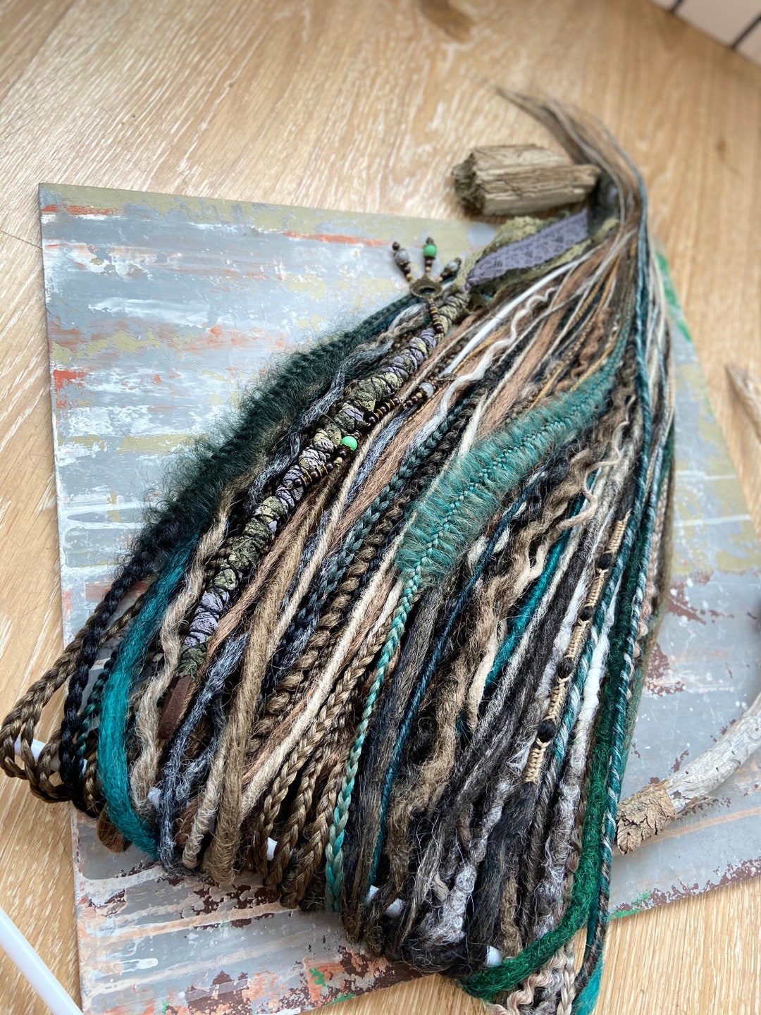 Viking DE Dreadlocks. Mix Dreadlocks. Boho Dreadlocks - Etsy