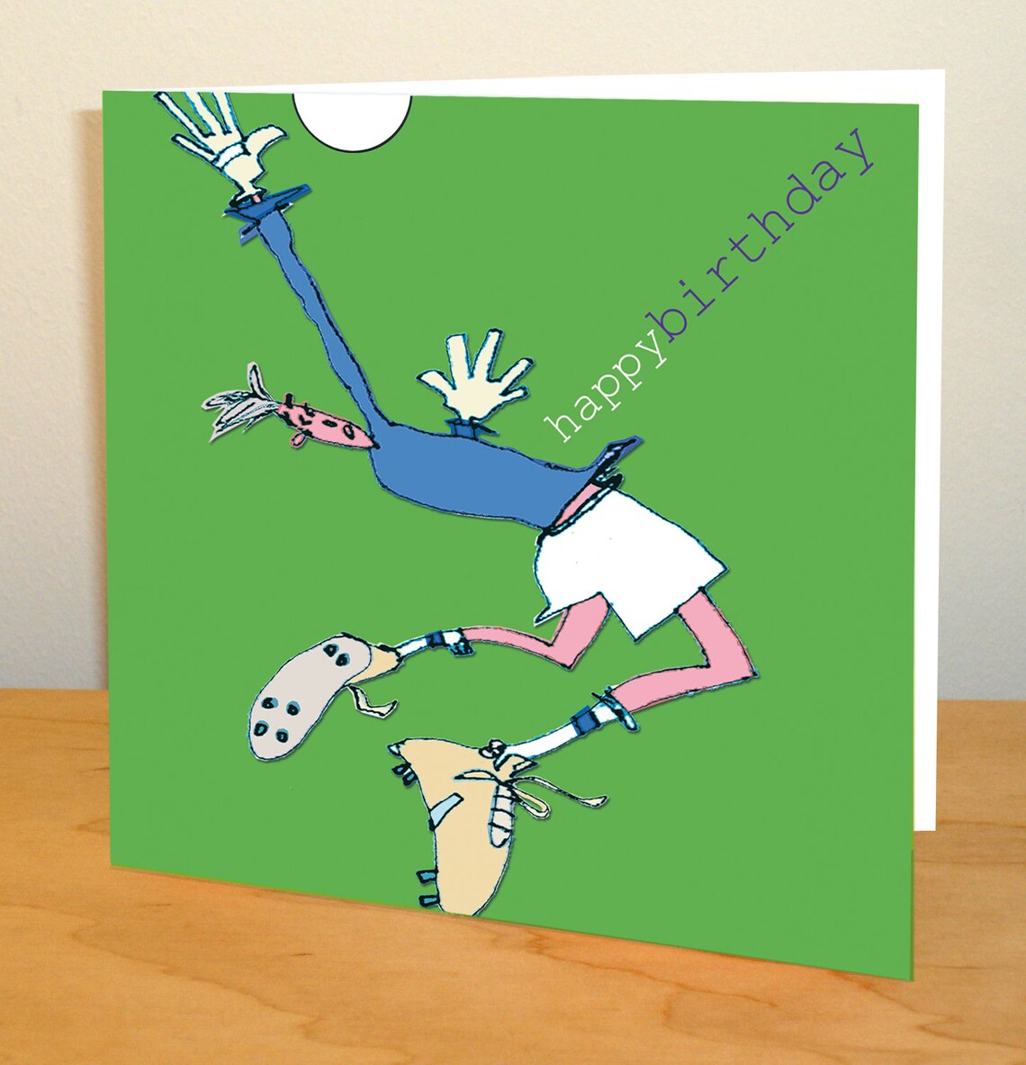 Goalkeeper Happy Birthday Greetings Card - Etsy