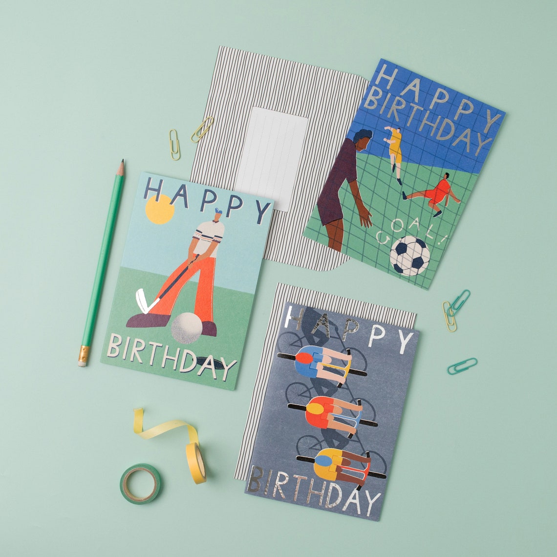 Laura Darrington Design Honcho Collection Male Inspired Retro Greetings ...