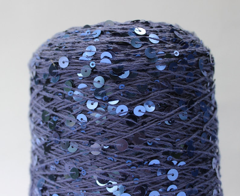 Double Sequins Cotton Yarn 6mm/3mm Thread Luxury Decorative - Etsy