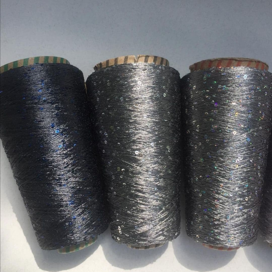 Micro Sequins 2mm 3mm Yarn Thread Luxury Decorative Shiny - Etsy