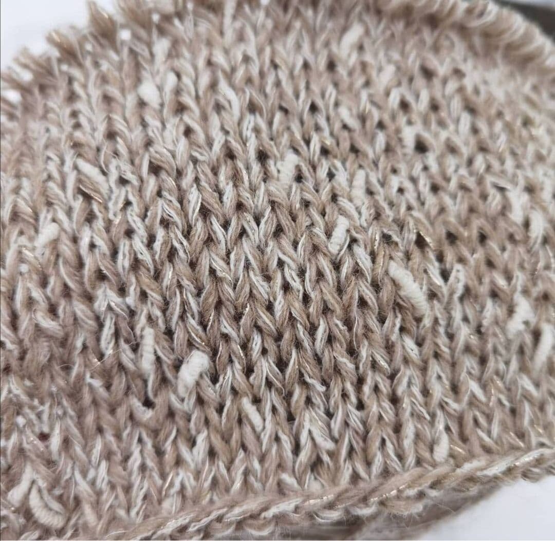 Boucle Merino Wool Cashmere Yarn on Cone, Italian Wool Yarn With ...