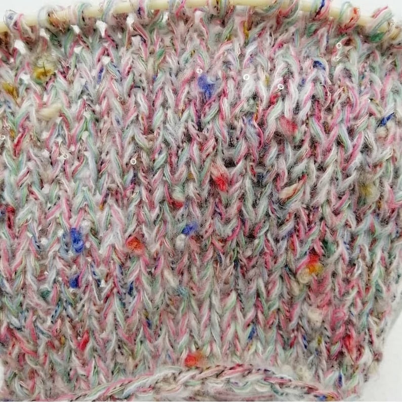 Boucle Kid Mohair Merino Wool Sequin Yarn per 100g, Blend Art Mohair ...