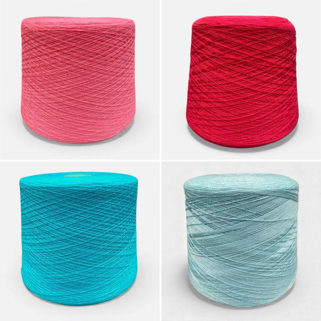 100% Merino Wool Extrafine Yarn on Cone, per 100g/3,52oz Italian Wool ...