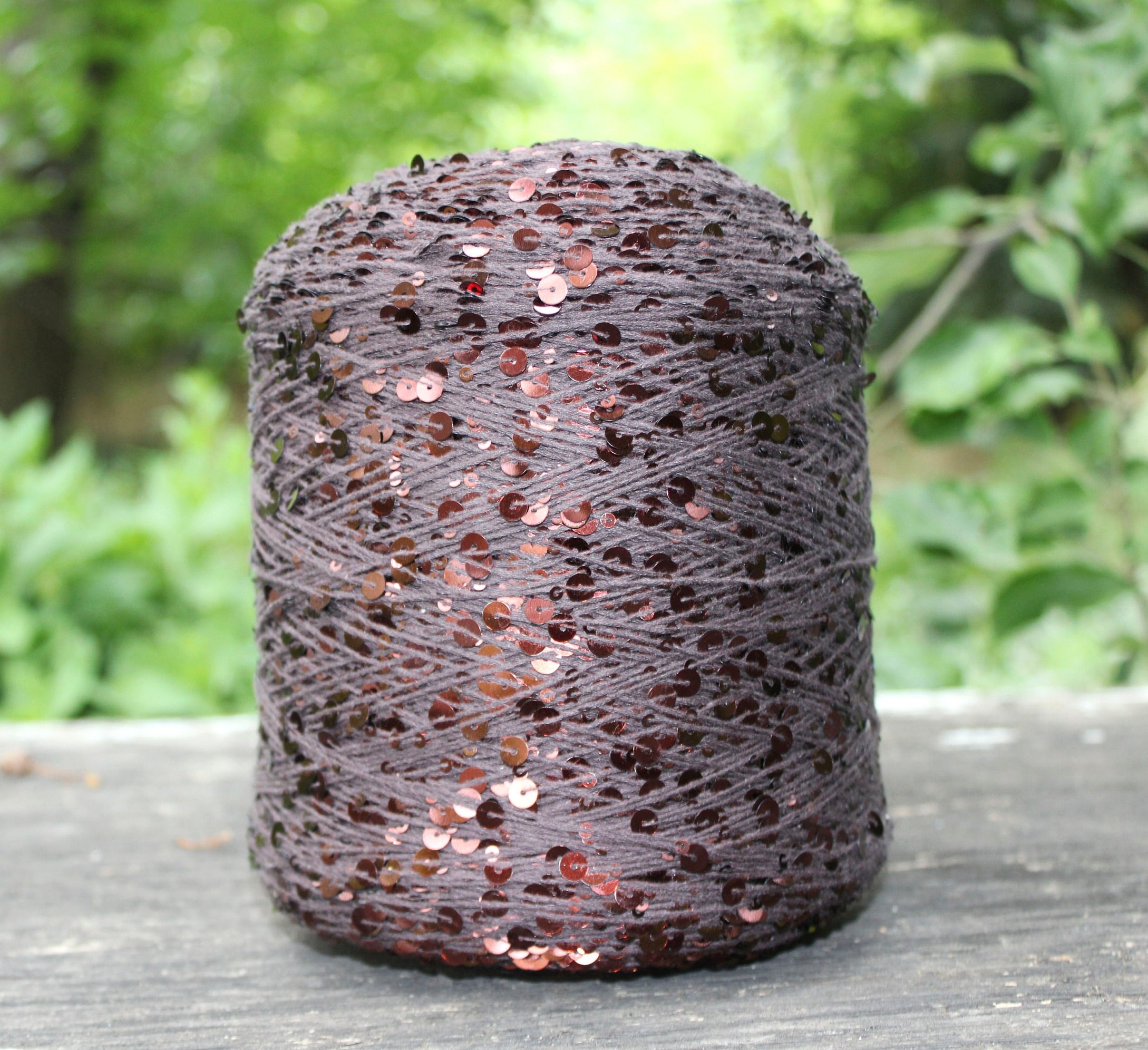 Double Sequins Cotton Yarn 6mm/3mm Thread Luxury Decorative - Etsy