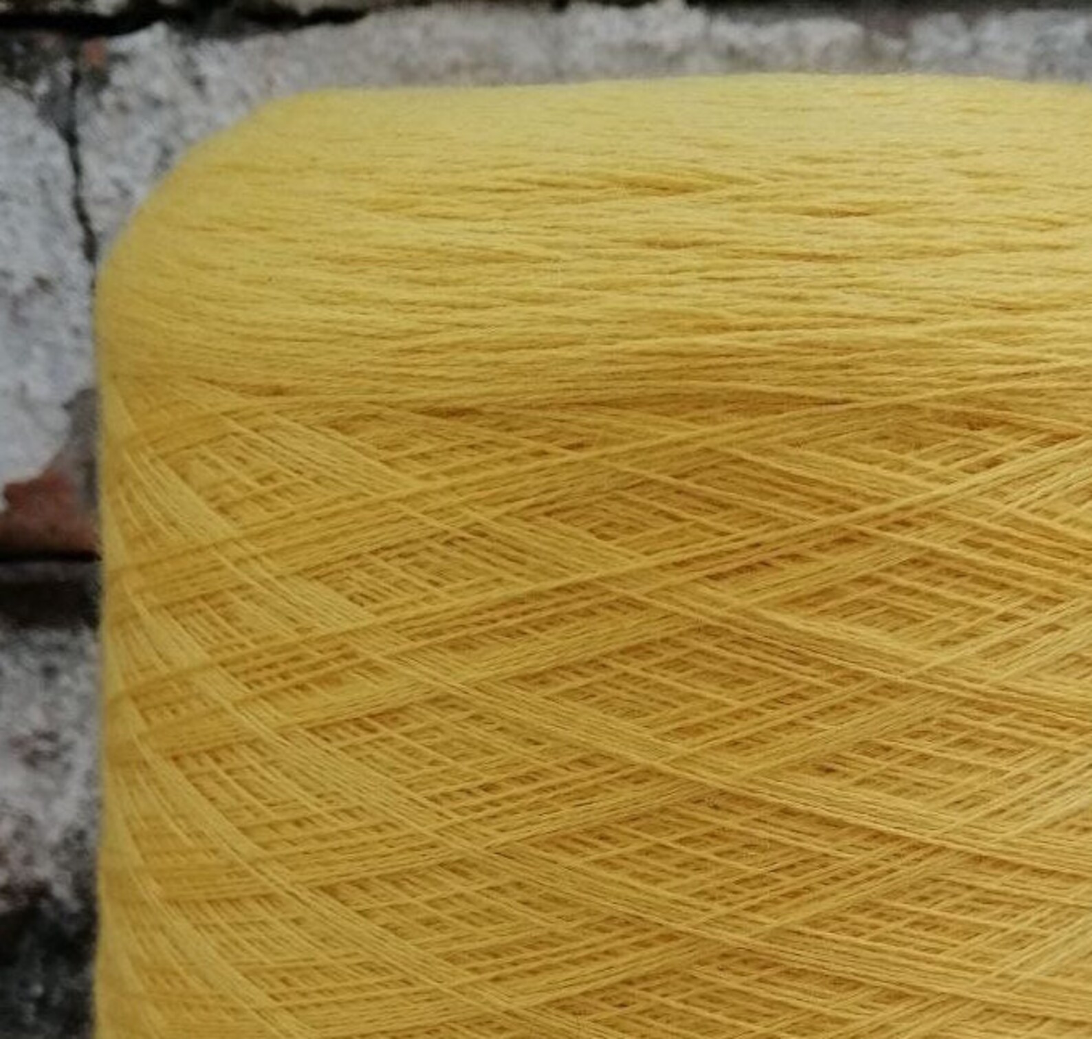 100% Merino Wool Extrafine Yarn on Cone, per 100g/3,52oz Italian Wool ...