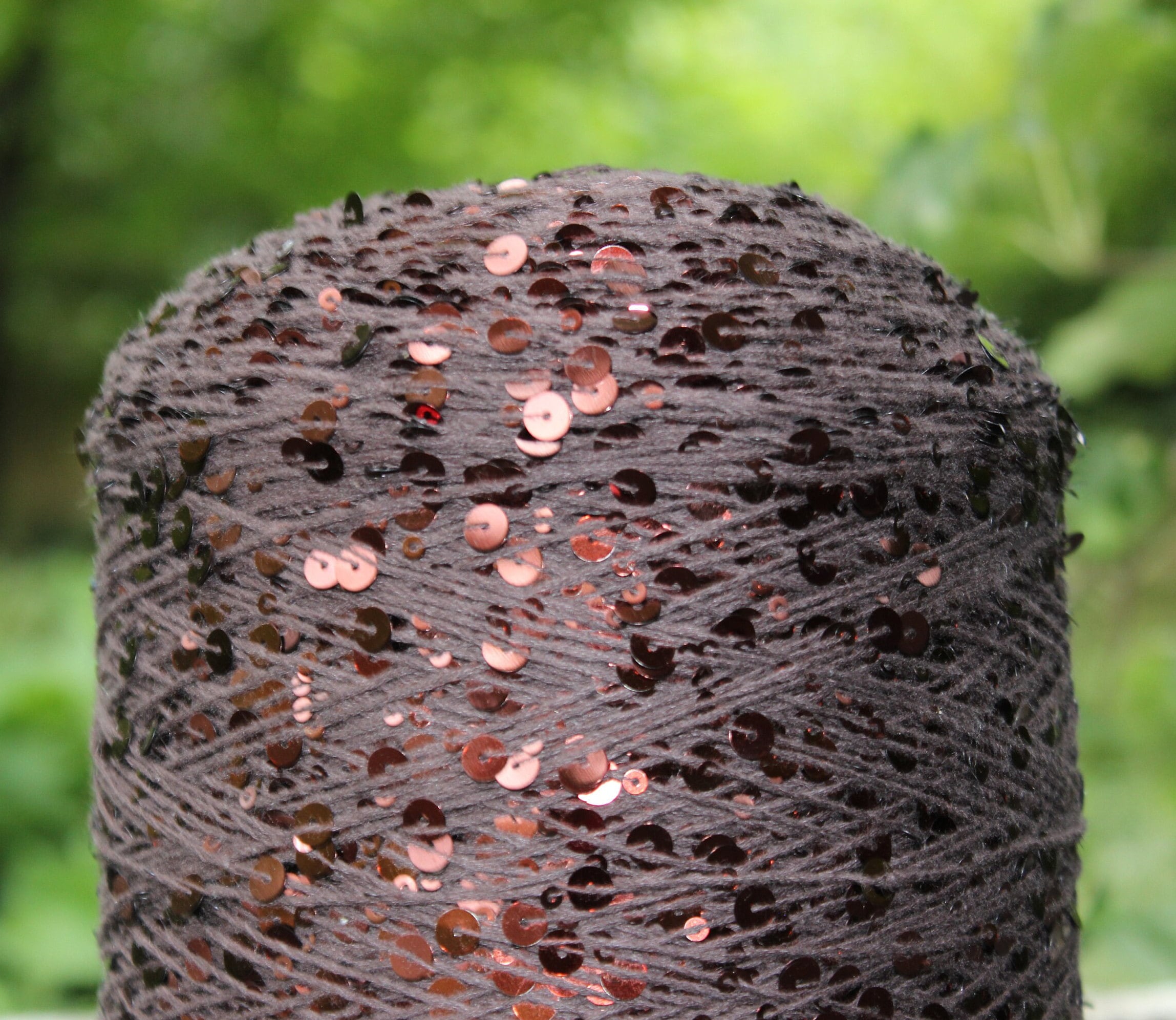 Double Sequins Cotton Yarn 6mm/3mm Thread Luxury Decorative - Etsy