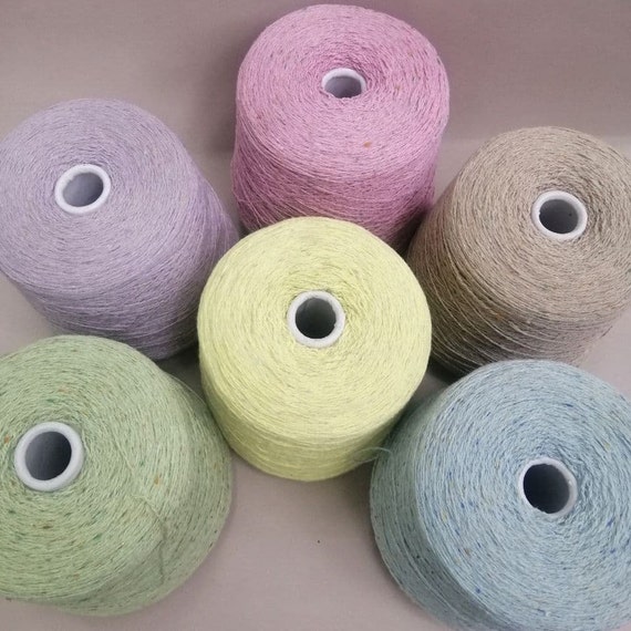 Soft Italian Merino&silk Tweed Yarn 100gr Tweed Merino Wool - Etsy