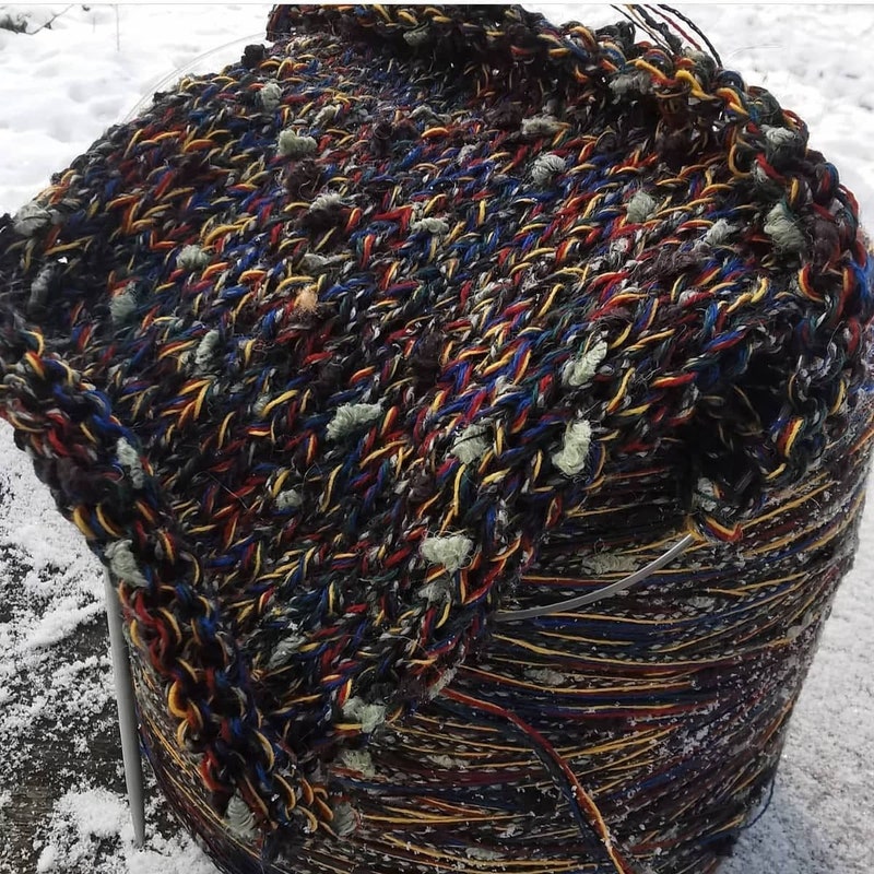 Multicolor Wool Yarn - Etsy