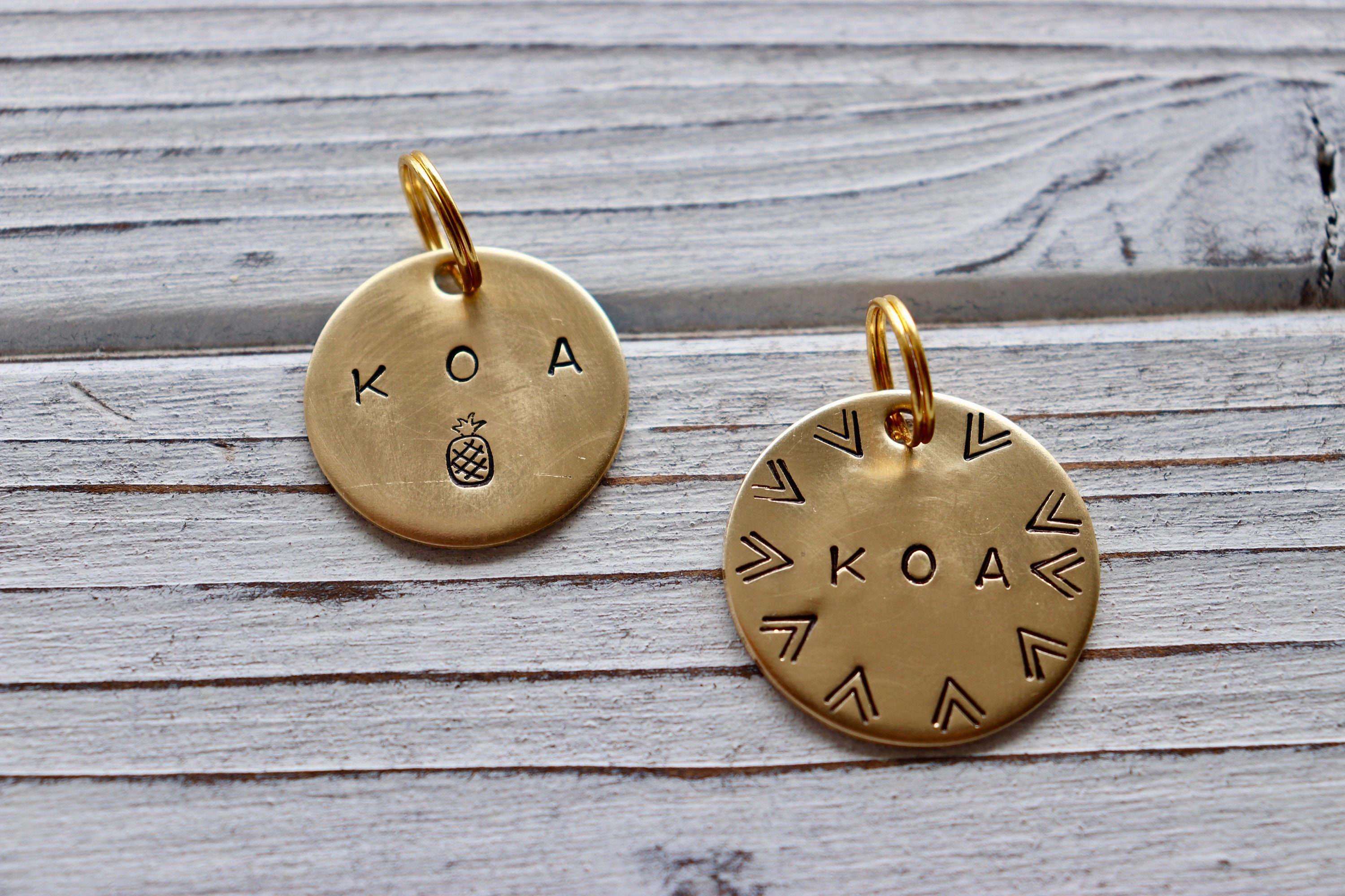The Tribe : Hand Stamped Tribal Pet ID Tag | Dog Tag | Cat Tag | Bridle ...
