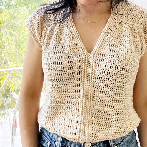 Top Lily. Crochet Pattern. - Etsy