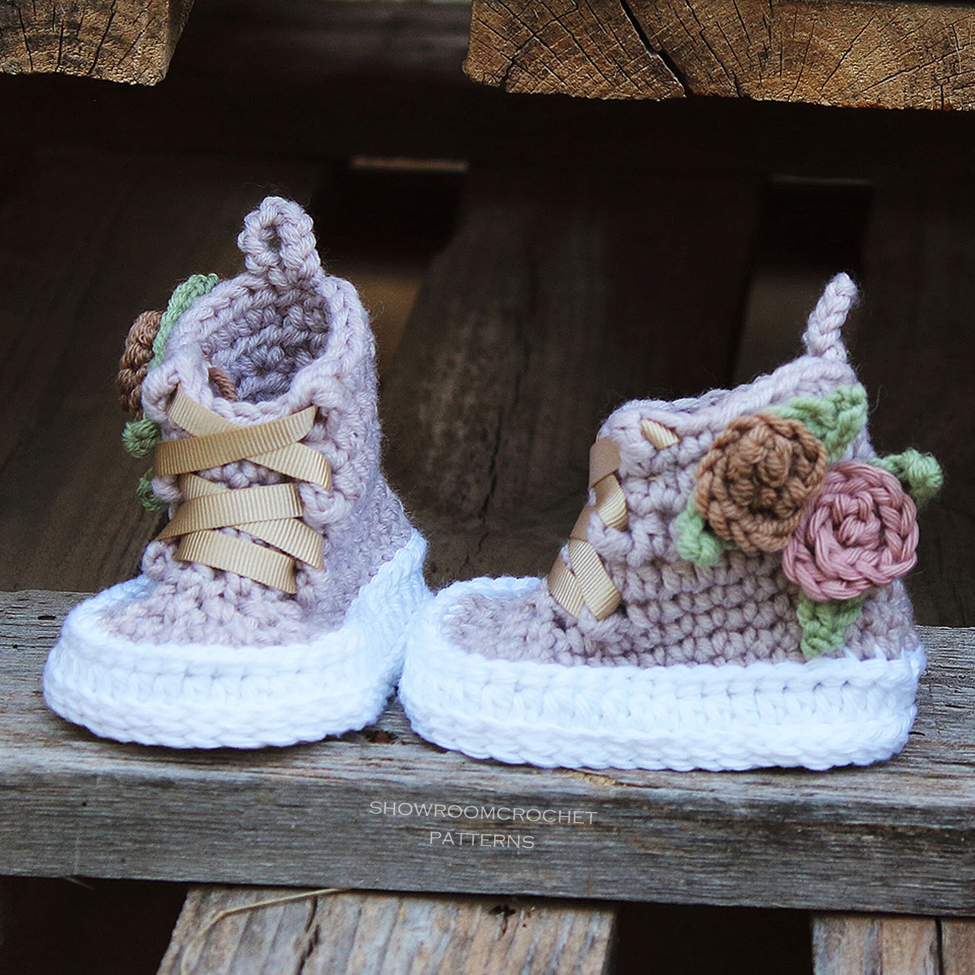 Crochet PATTERN Ana booties | Etsy