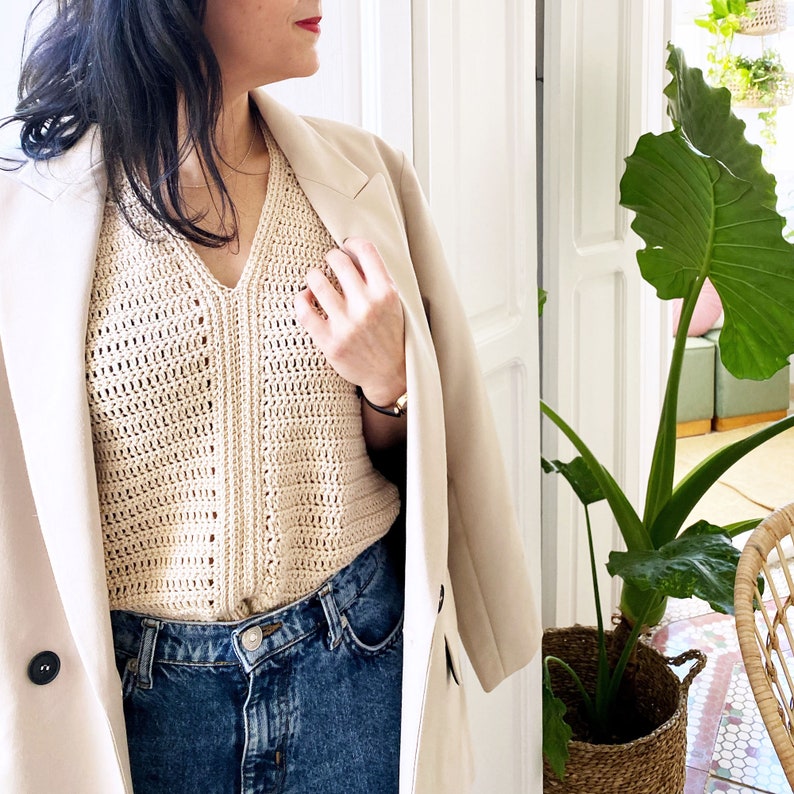 Top Lily. Crochet Pattern. | Etsy