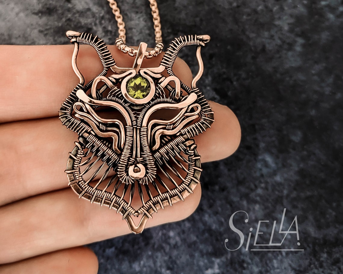 ADVANCED Wolf Wire Weaving TUTORIAL - Etsy