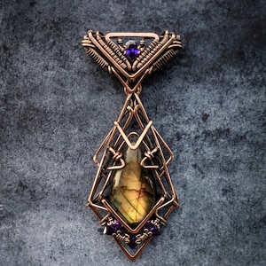 Wire Weaving Bail Tutorial, Wire Wrapping Advanced Level Decorative ...