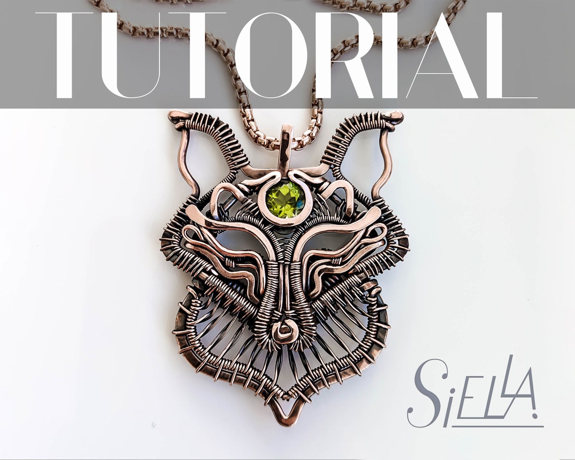 ADVANCED Wolf Wire Weaving TUTORIAL - Etsy