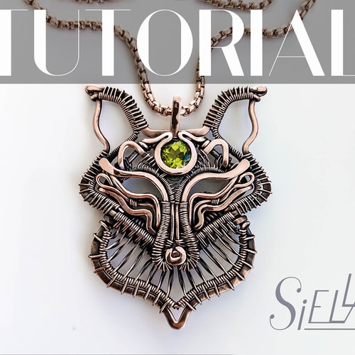 Advanced Level Wire Wrapped Ram Head Pendant TUTORIAL/3D Style - Etsy