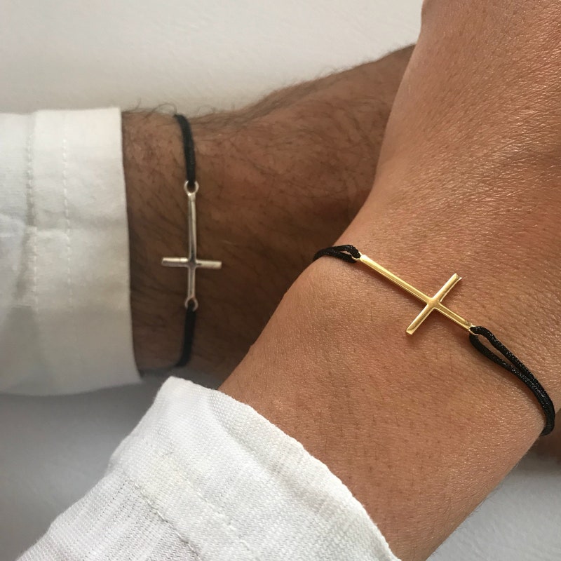 Cross Bracelet - Etsy