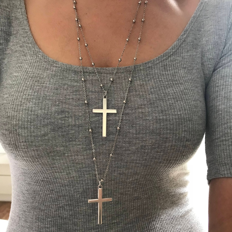 Cross Necklace Women - Etsy