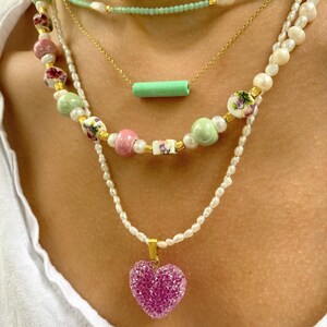 Colorful Summer Layers, Layering Necklaces, Beaded Necklaces, Beach ...