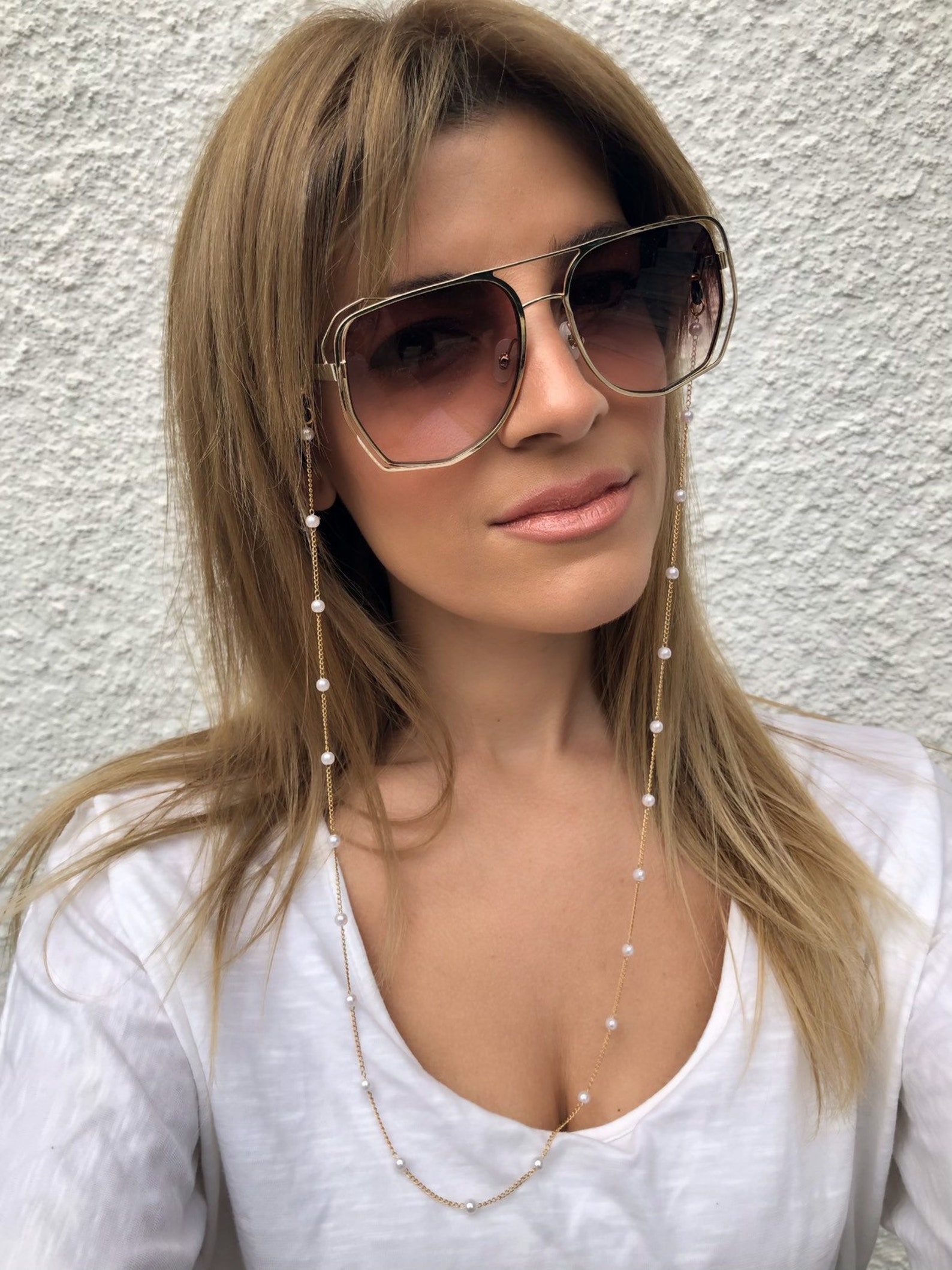 Eyeglass Chain Gold Glasses Chain Sunglasses Chain Eyeglass Etsy Canada