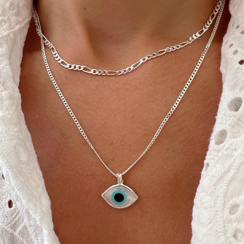 Evil Eye Necklace - Etsy