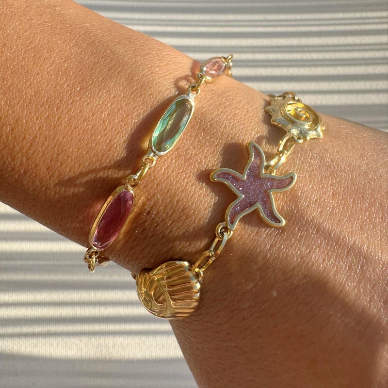 Seashell Bracelet - Etsy