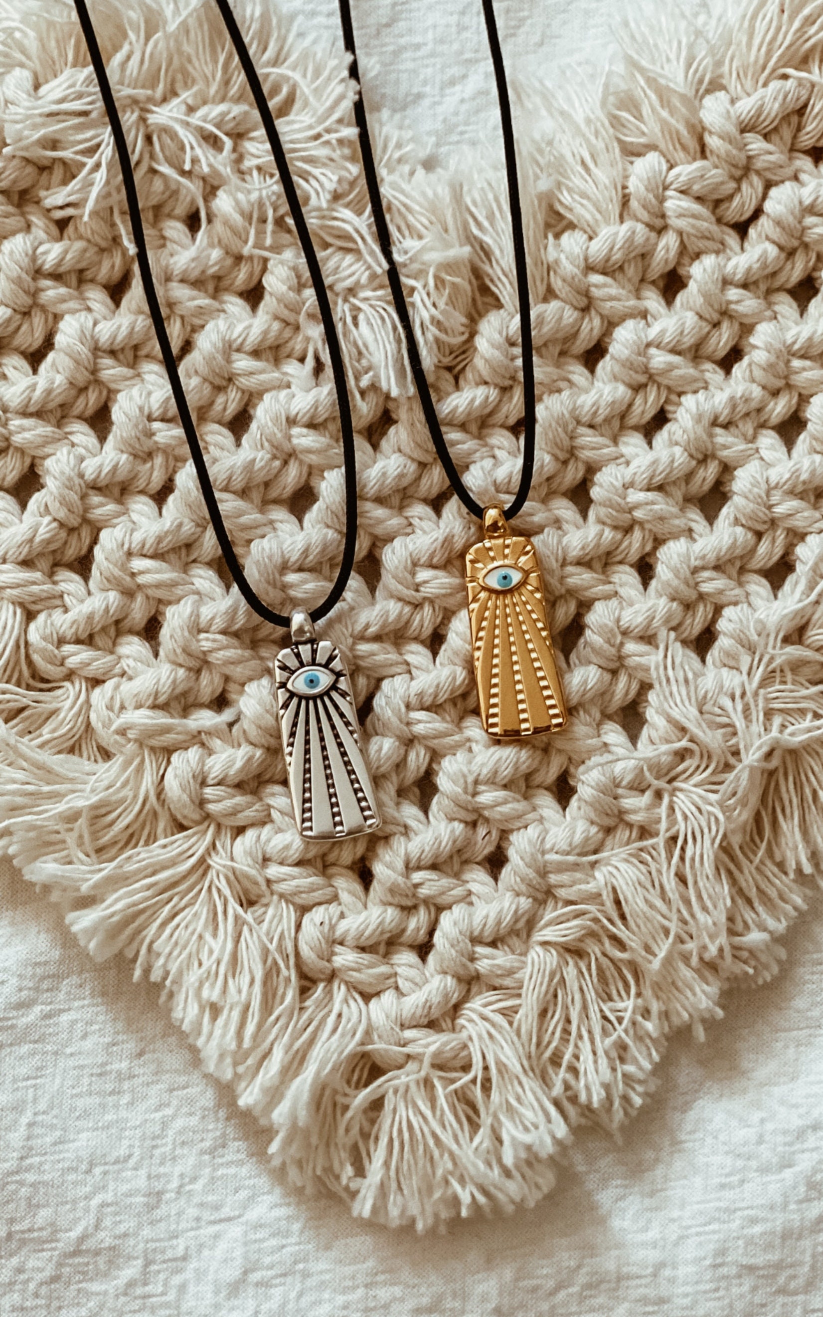 Couples Eye Necklace - Etsy