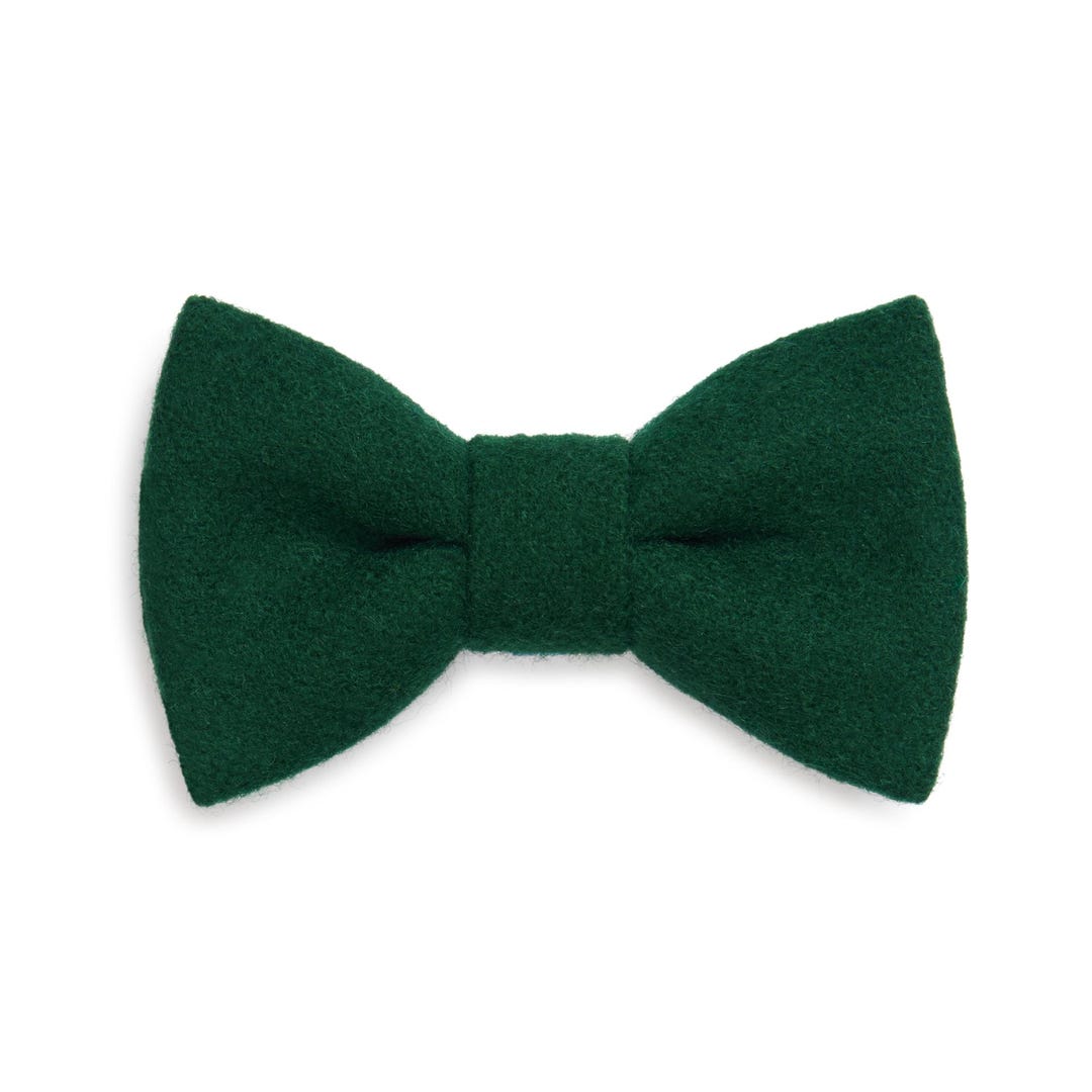 Irish Donegal Tweed Wool Bow Tie | Made in Ireland | Emerald - Etsy