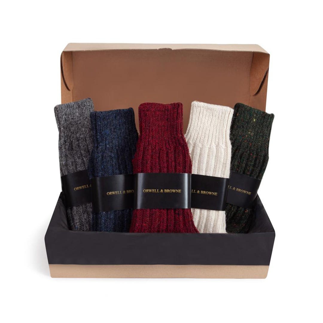 Irish Gift Box | Donegal Tweed Wool Socks | Made in Ireland | Corporate ...