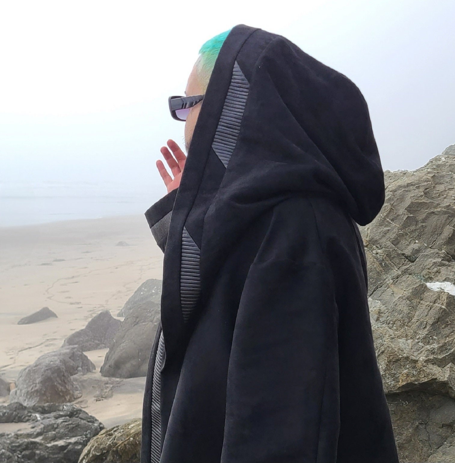 Pirata GALAXIA Hooded elite Galactic Kimono Formal Coat Dark Emperor ...