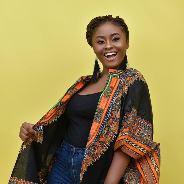 African Kimono Pattern Etsy