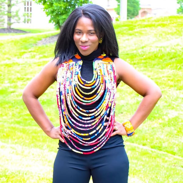 African Rope Necklace - Etsy