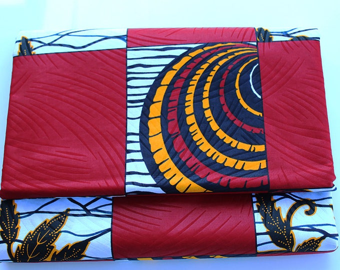 QUALITY Red Patch African Fabric Head Wrap Red Ankara Headwrap - Etsy