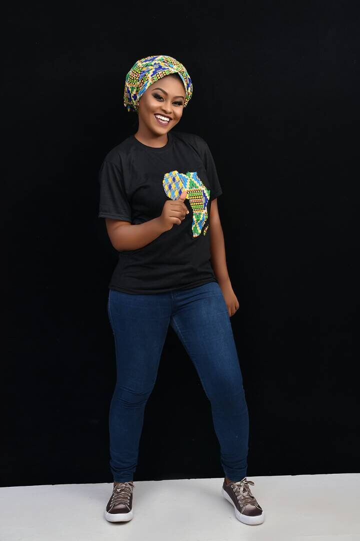 African Map T-shirt | African Clothing for Women | Kente Top | Ankara ...