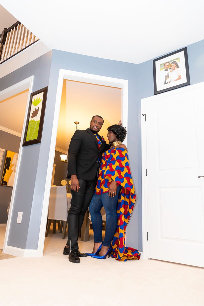 Ankara Couple Outfit His And Hers African Couple Dress | Etsy