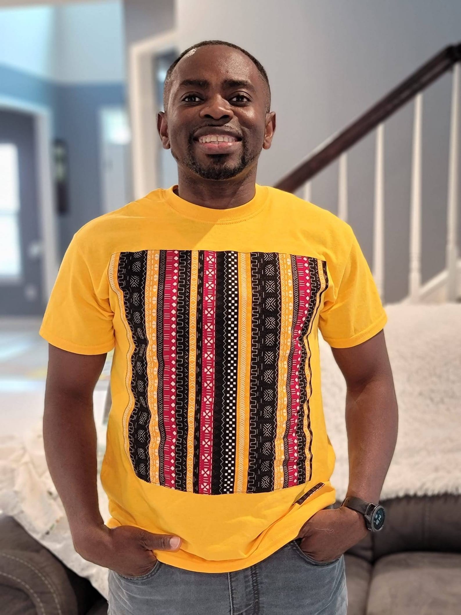 African Tshirt for Men and Women African Print Shirt Women Red Birthday ...