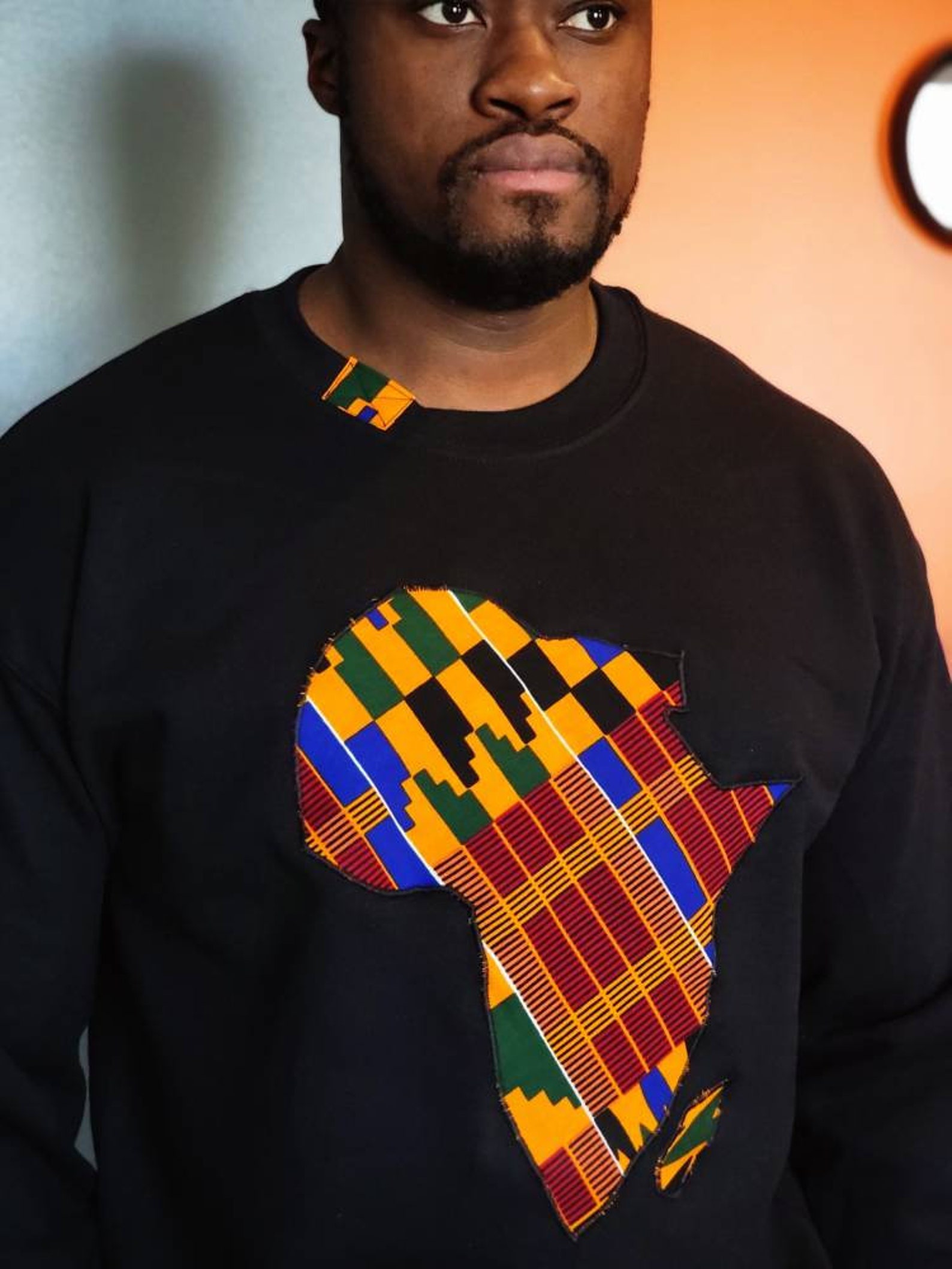 African Map Sweatshirt for Men and Women Map of Africa | Etsy