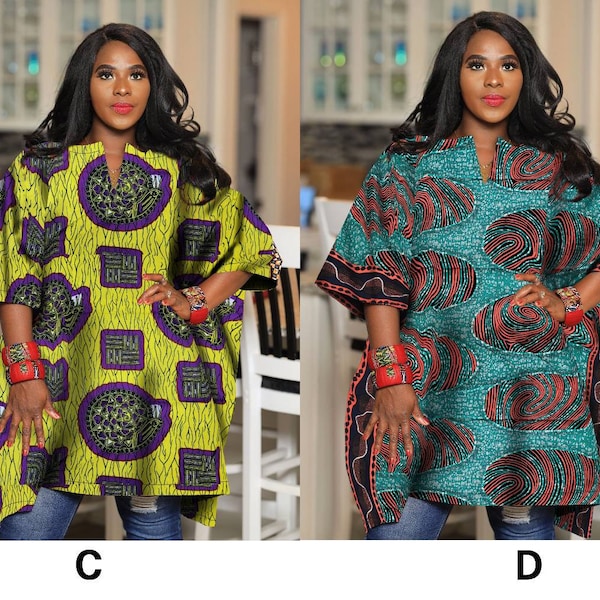 African Tops for Women - Etsy