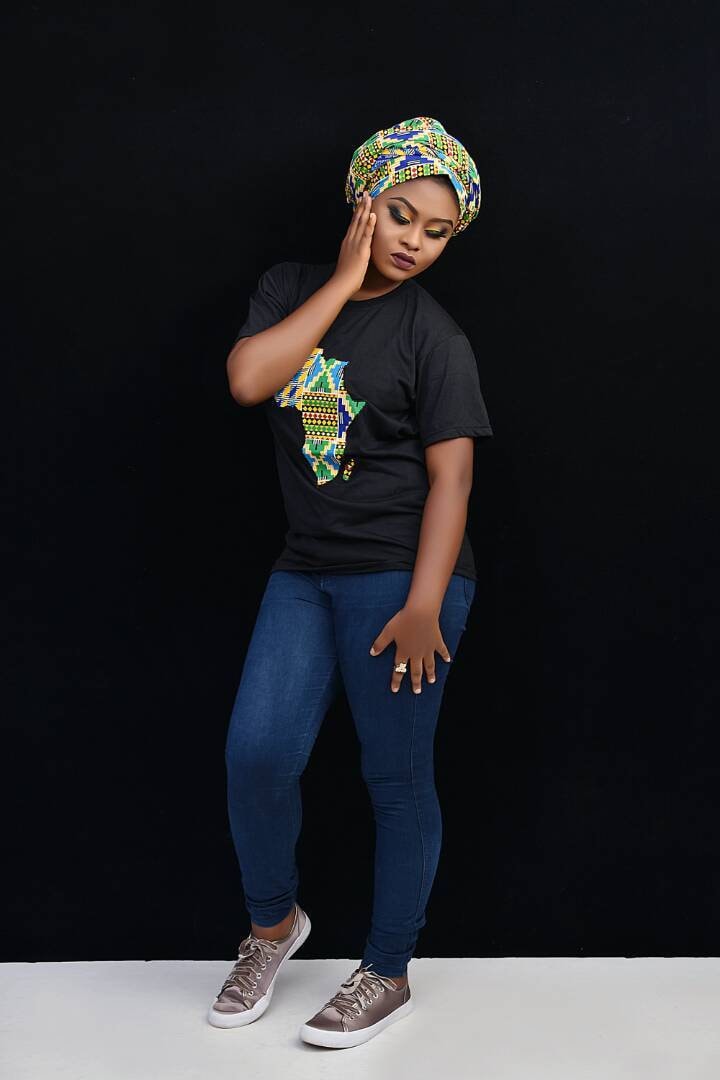 African Map T-shirt | African Clothing for Women | Kente Top | Ankara ...
