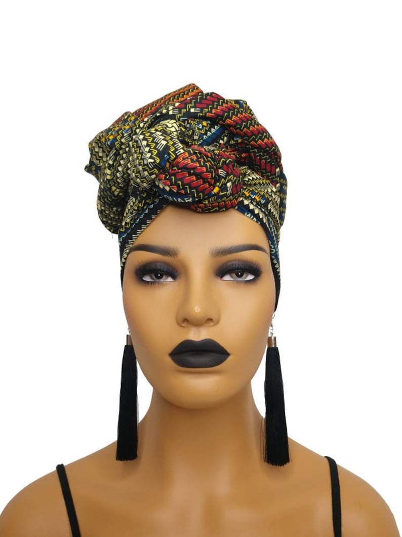 African Head Wraps for Women Ankara Clothing Headwrap Earth - Etsy