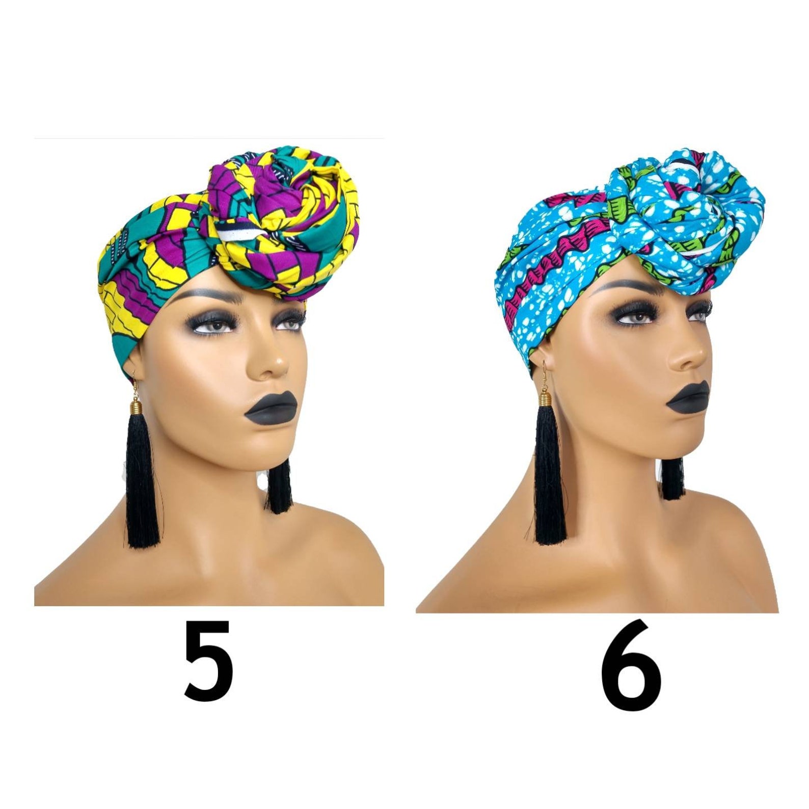 African Head Wraps for Women - Etsy