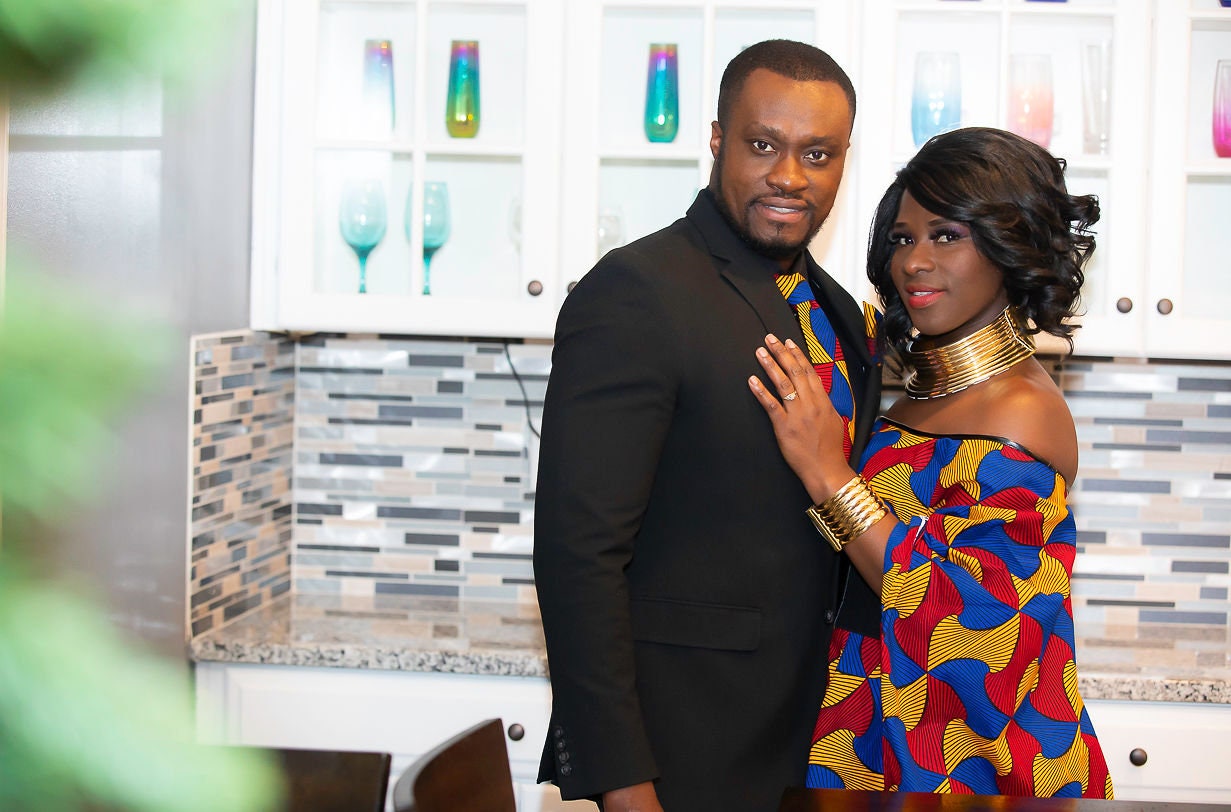 Ankara Couple Outfit His And Hers African Couple Dress | Etsy