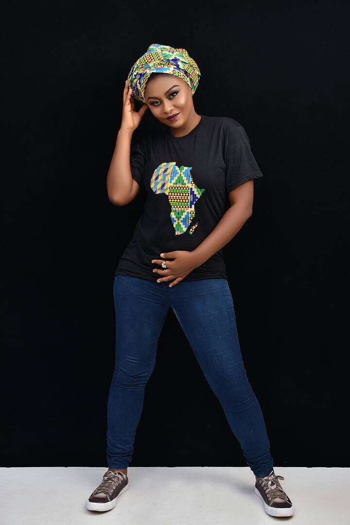 African Map T-shirt | African Clothing for Women | Kente Top | Ankara ...