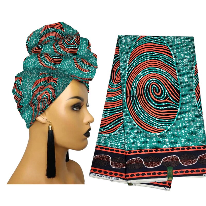 African Head Wrap - Etsy