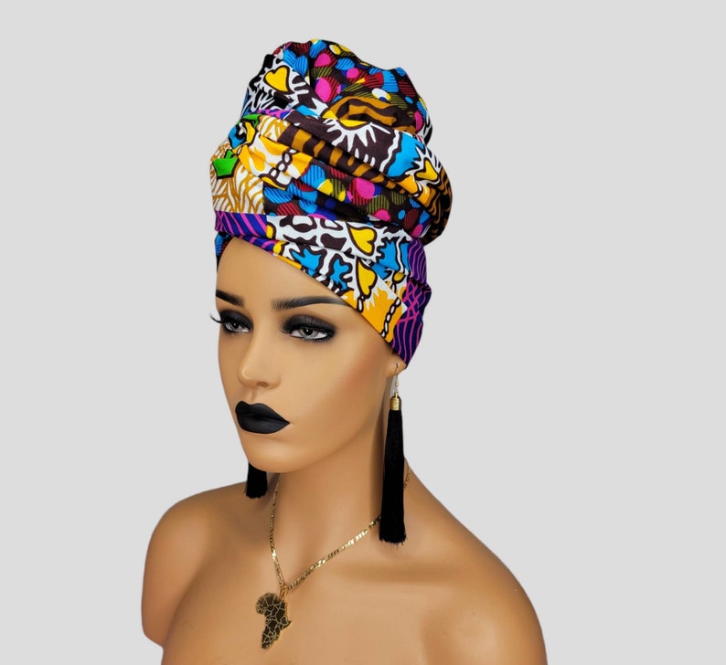 African Head Wrap - Etsy